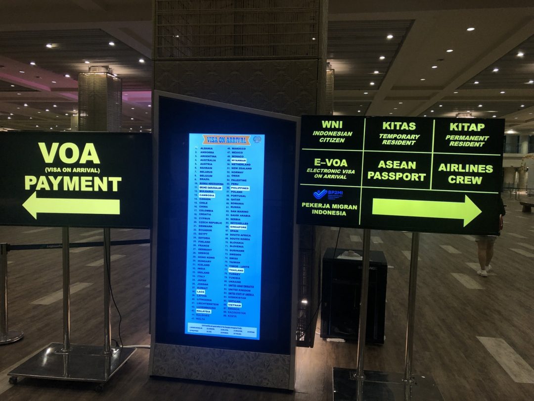 인도네시아 온라인 도착비자 (E-VOA) 신청과 결제 방법 : 2023년 e-VISA(이비자) 발리, 자카르타 입국서류 - 다이빙홀릭
